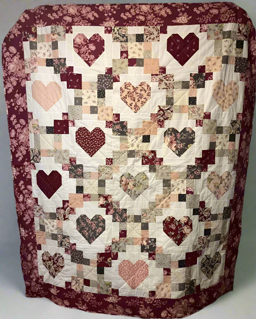 Heartstrings Harmony Quilt Pattern – Boho Blanket