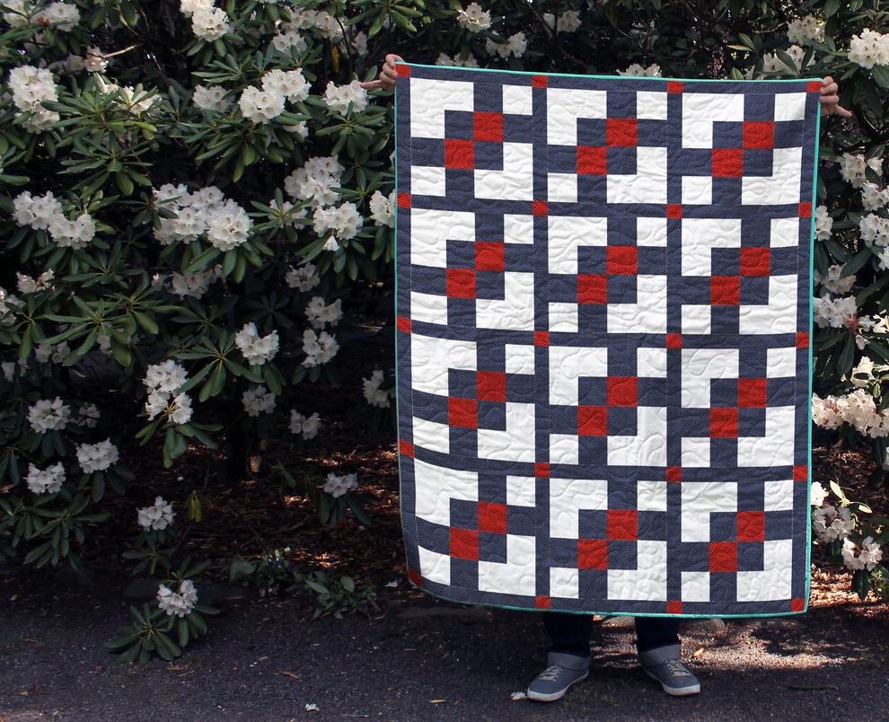 Freedom Checkers Quilt Pattern – Boho Blanket