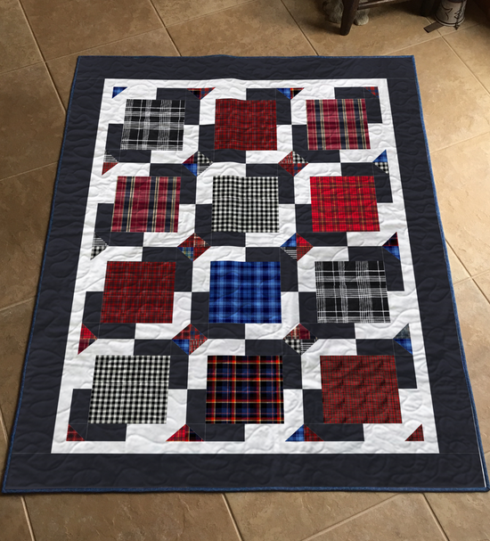 Plaid Memories Quilt Pattern – Boho Blanket