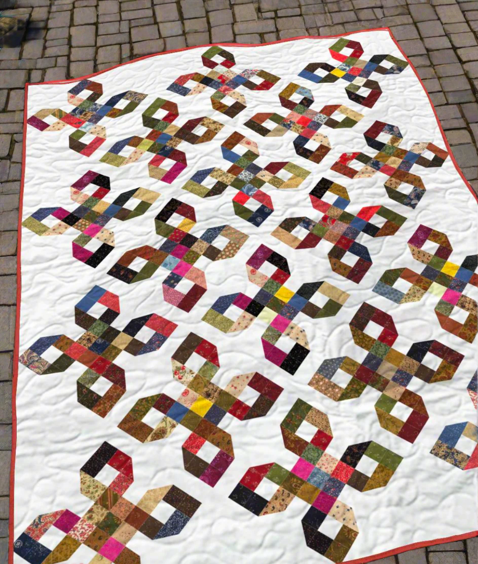 Eternal Knots Quilt Pattern – Boho Blanket