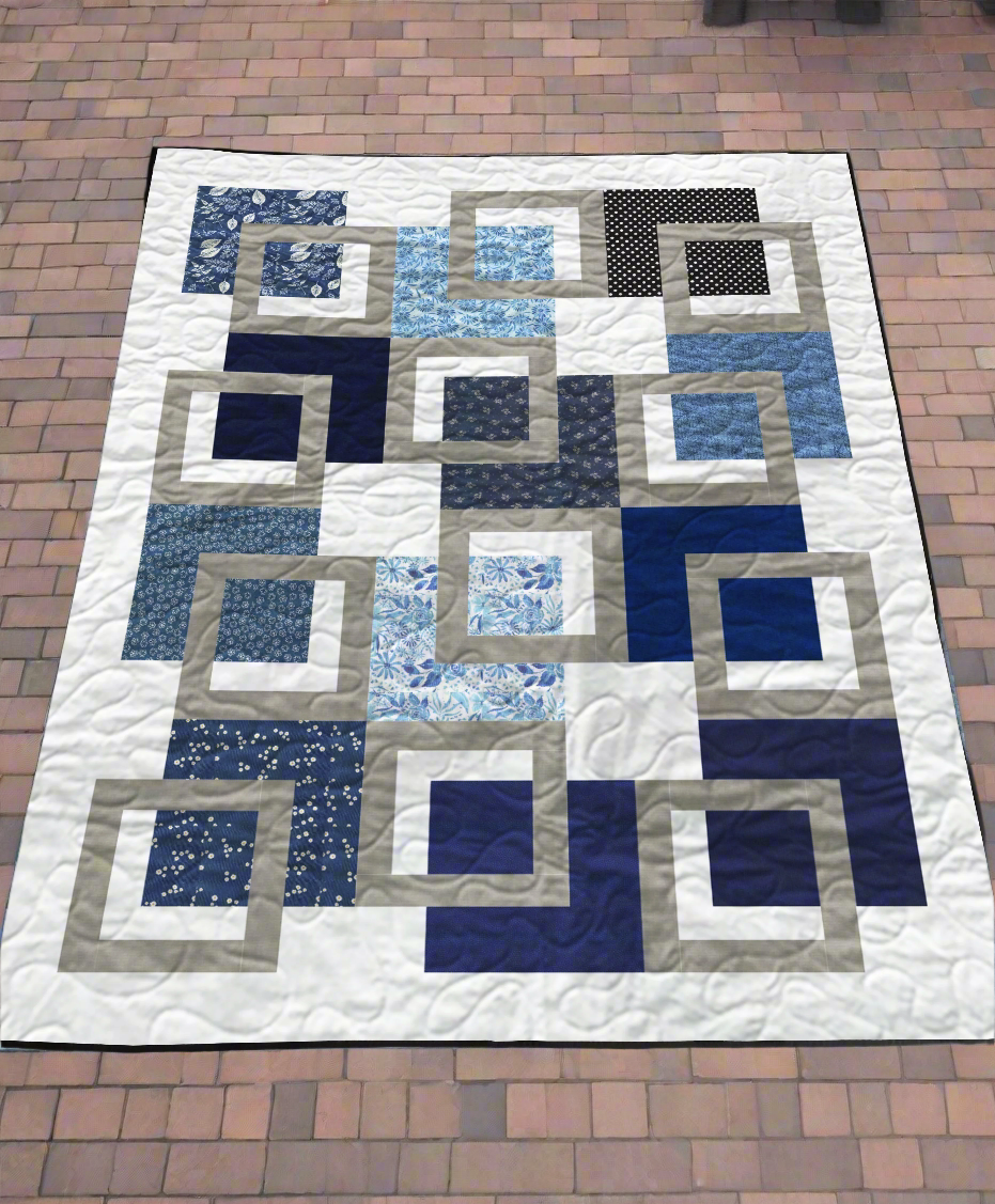 Floating Windows Quilt Pattern – Boho Blanket