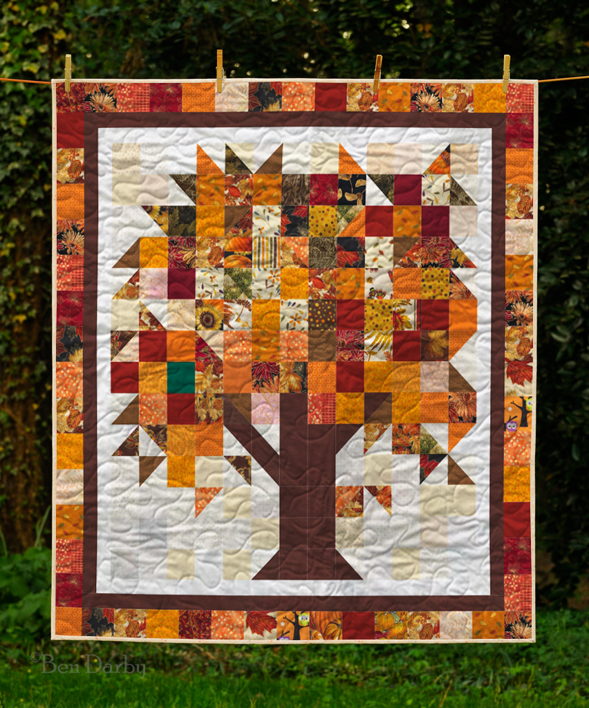 Harvest Glow Quilt Pattern – Boho Blanket