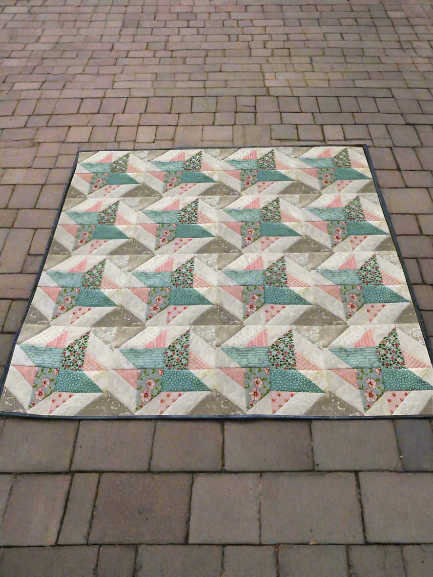 Radiant Galaxy Quilt Pattern – Boho Blanket