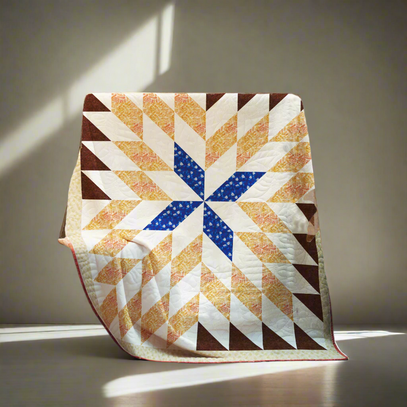 Shining Star Quilt Pattern – Boho Blanket
