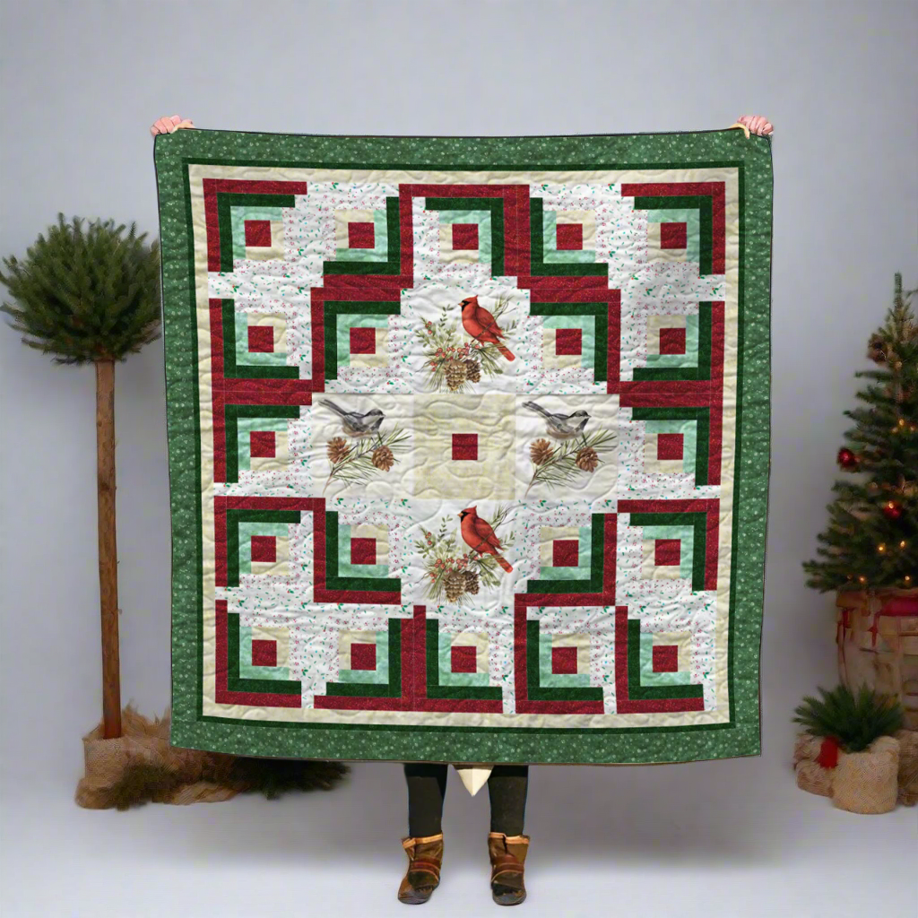 Yuletide Nest Quilt Pattern – Boho Blanket