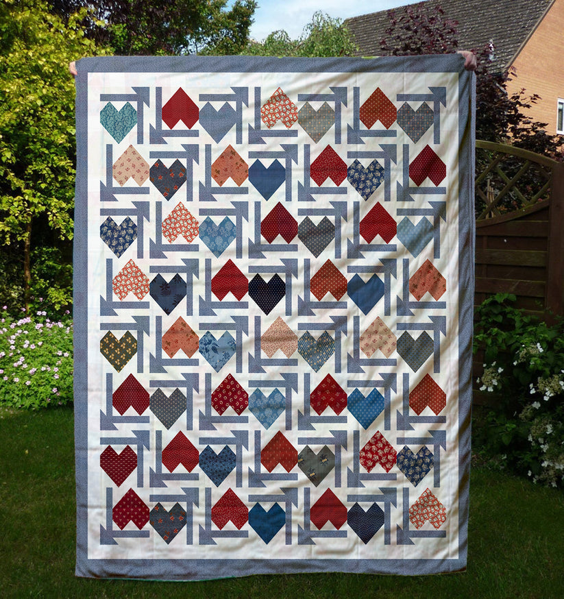 Zip Love Quilt Pattern – Boho Blanket
